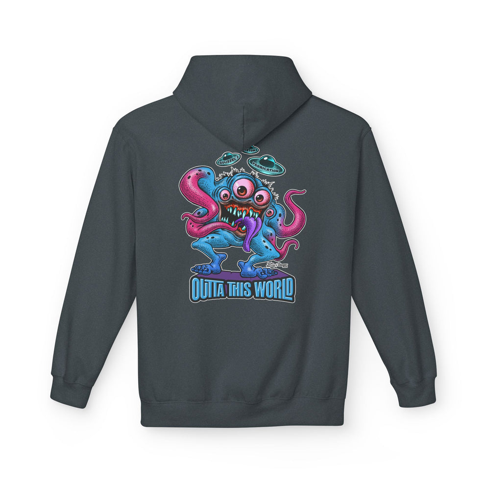 Fleece Hoodie - Lan Roussel Monster Design for Cozy Winter Days ...